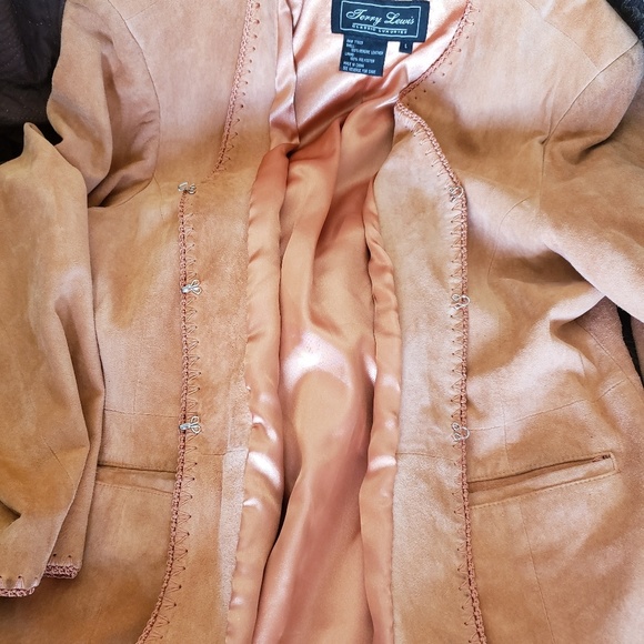 jerry lewis | Jackets & Coats | Vintage Jerry Lewis Leather Blazer ...